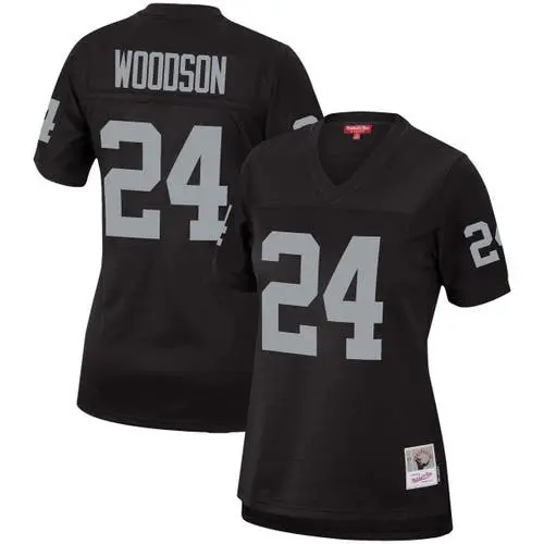Mitchell & Ness Charles Woodson Las Vegas Raiders Legacy Replica Team Jersey - Black