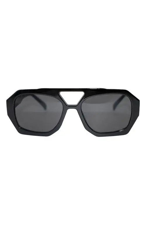 FIFTH & NINTH Ryder Polarized Sunglasses - Black/black