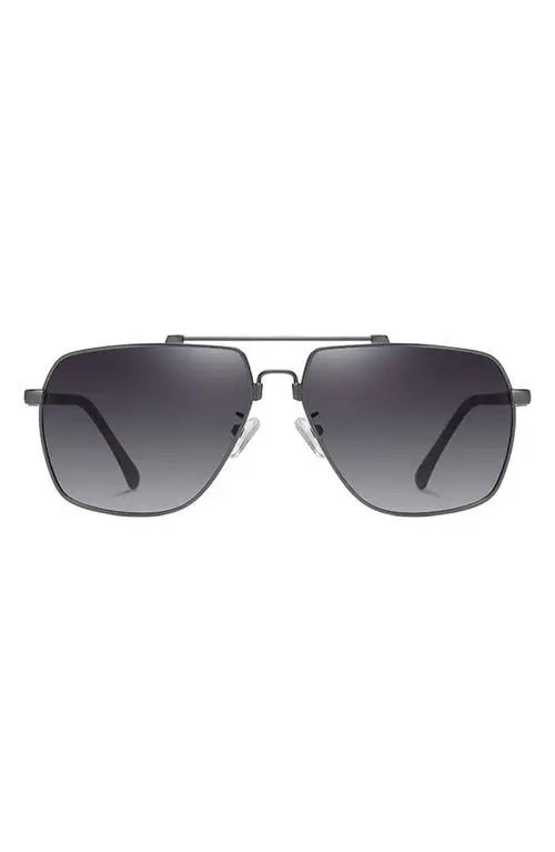 FIFTH & NINTH East Aviator Sunglasses - Black/black