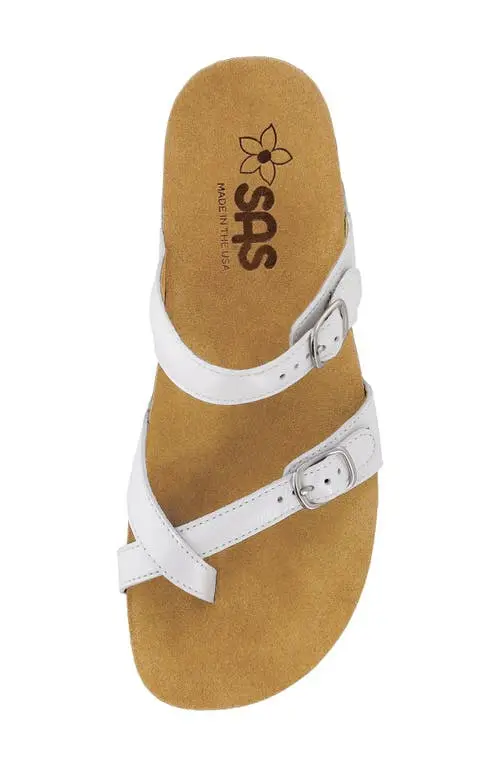 SAS Shelly Sandal - Pearl White