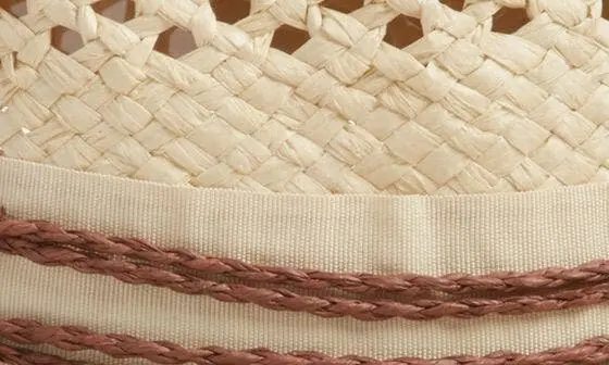 Treasure & Bond Open Weave Straw Panama Hat