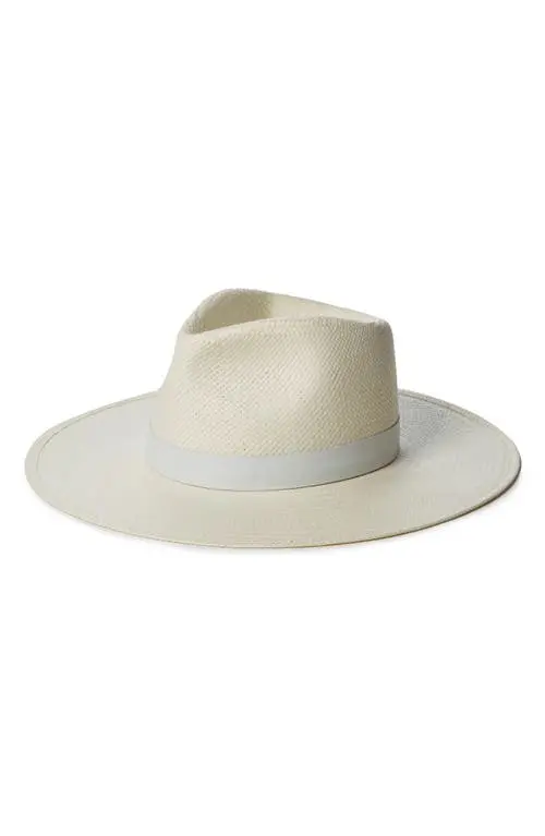 Janessa Leoné Packable Straw Fedora - Bleach