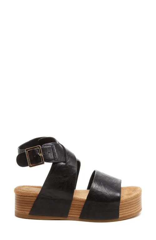 KELSI DAGGER BROOKLYN Dunes Platform Sandals - Black