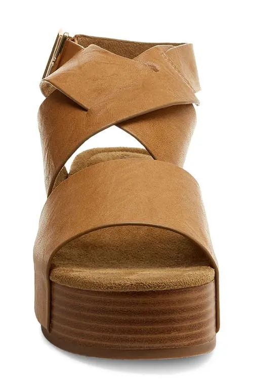 KELSI DAGGER BROOKLYN Dunes Platform Sandals - Tan