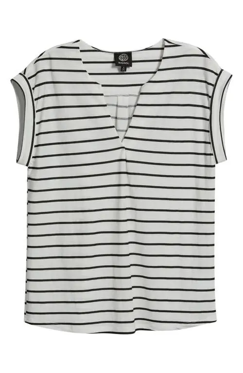 Bobeau Dolman Sleeve Piqué T-shirt
