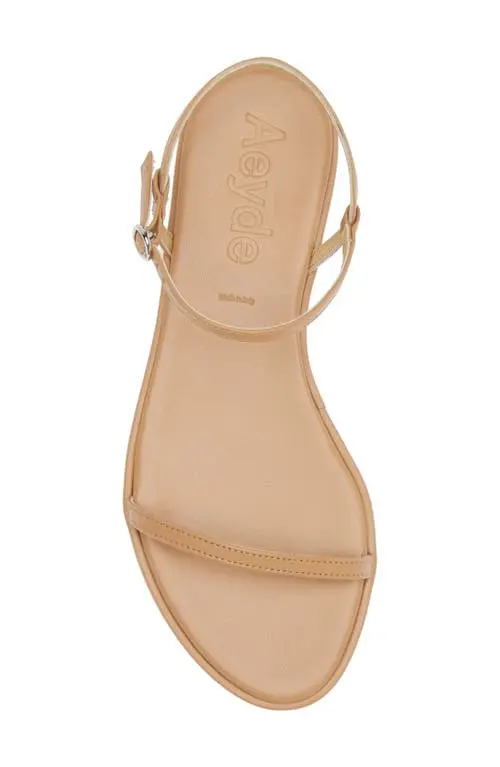 AeydĒ Nettie Quarter Strap Sandal - Hazelnut