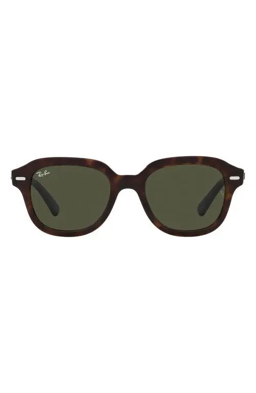 Ray-ban Erik 51mm Square Sunglasses - Havana