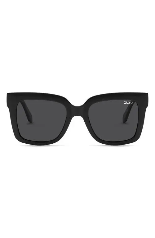 QUAY Chunky Black Square Sunglasses UNIFORM Oversized Square Sunglasses – QUAY main image 4