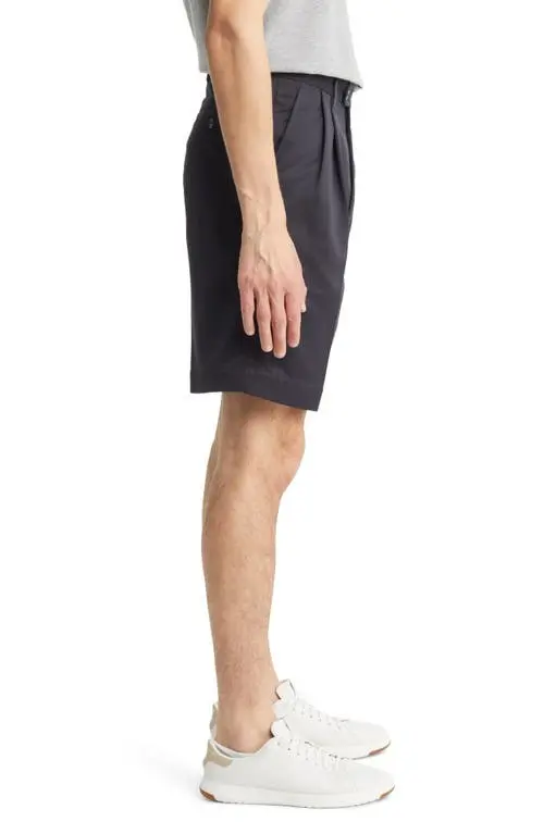 Berle Microfiber Pleated Shorts