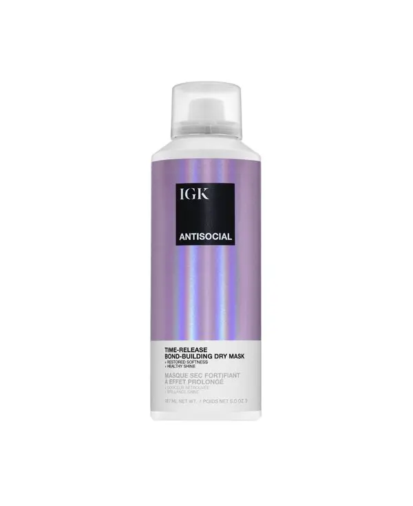 IGK Antisocial Overnight Bond-building Dry Hair Mask - No Color