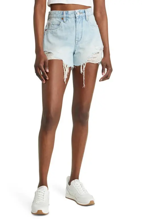 Blanknyc The Barrow High Waist Cutoff Denim Shorts - Lasting Love