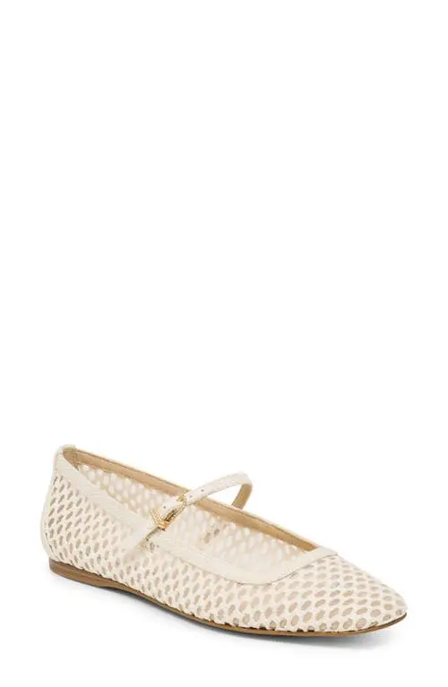 Dolce Vita Reyes Mary Jane - White Woven Raffia