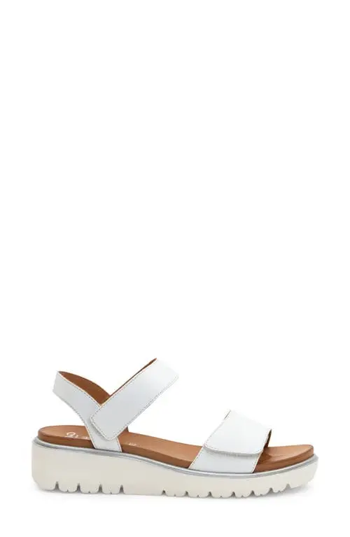 ARA Bellvue Ii Strappy Sandal - White Leather