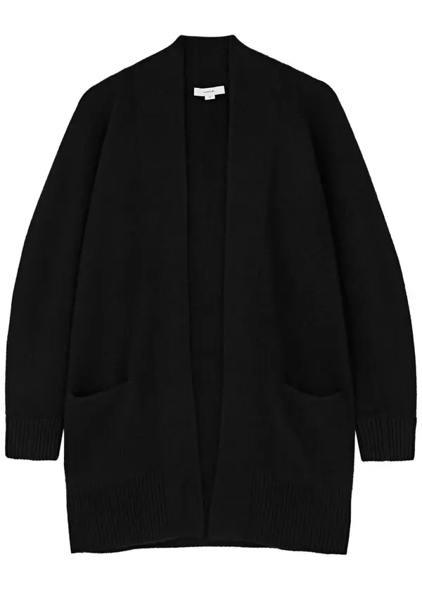 Vince Cashmere Cardigan - Black