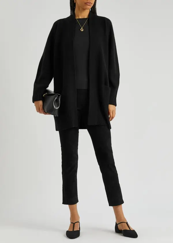 Vince Cashmere Cardigan - Black