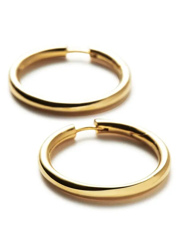 MISSOMA 18kt -plated Hoop Earrings