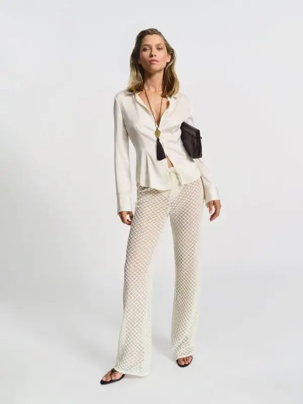 REFORMATION Olina Pant - Ivory