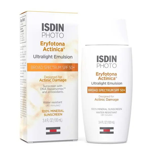ISDIN Eryfotona Actinica Daily Lightweight Mineral Spf 50+ Sunscreen - One-color