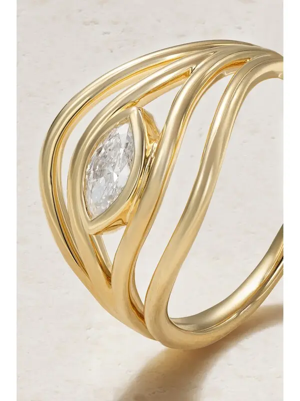 ALMASIKA Terra Nova 18-karat Diamond Ring
