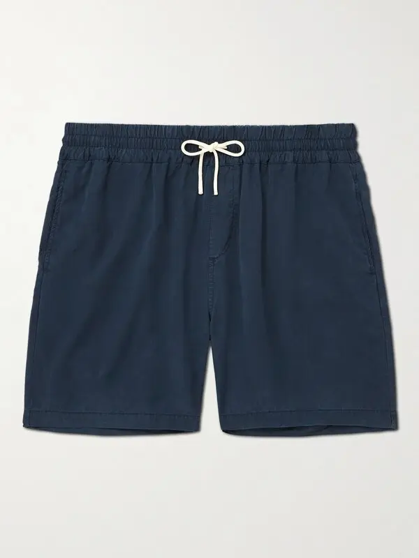 Portuguese Flannel Dogtown Tencel™ Lyocell Drawstring Shorts - Blue