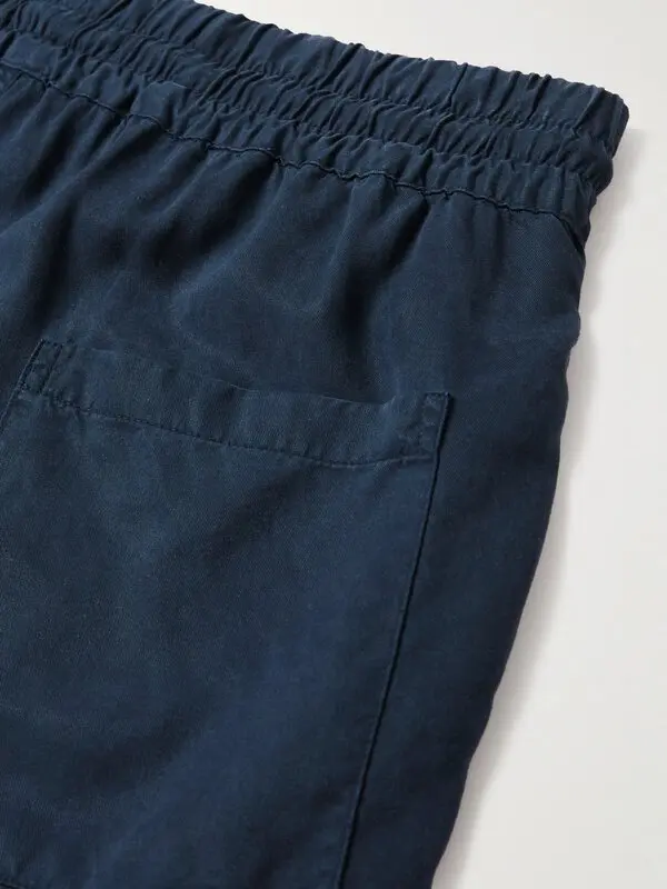 Portuguese Flannel Dogtown Tencel™ Lyocell Drawstring Shorts - Blue