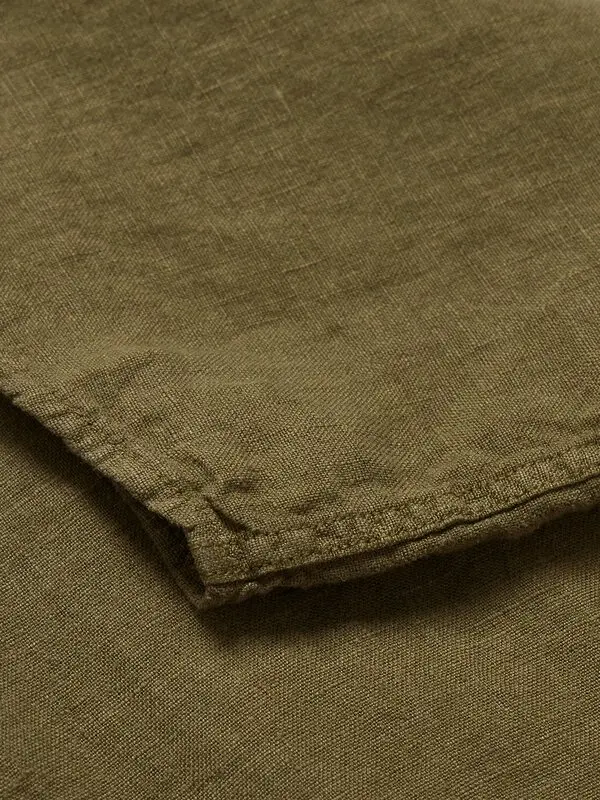 Portuguese Flannel Linen Shirt - Green