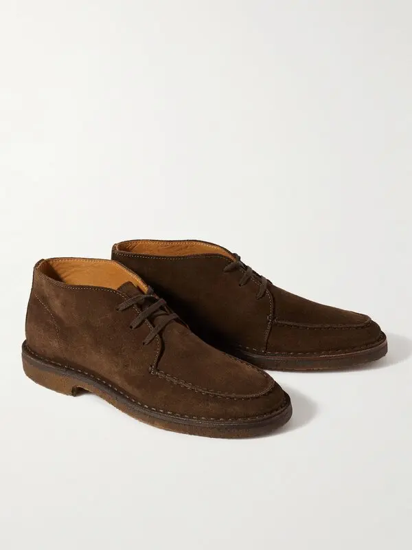 DRAKE'S Crosby Suede Chukka Boots - Brown