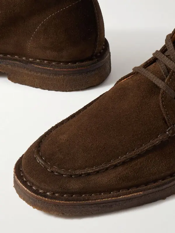 DRAKE'S Crosby Suede Chukka Boots - Brown
