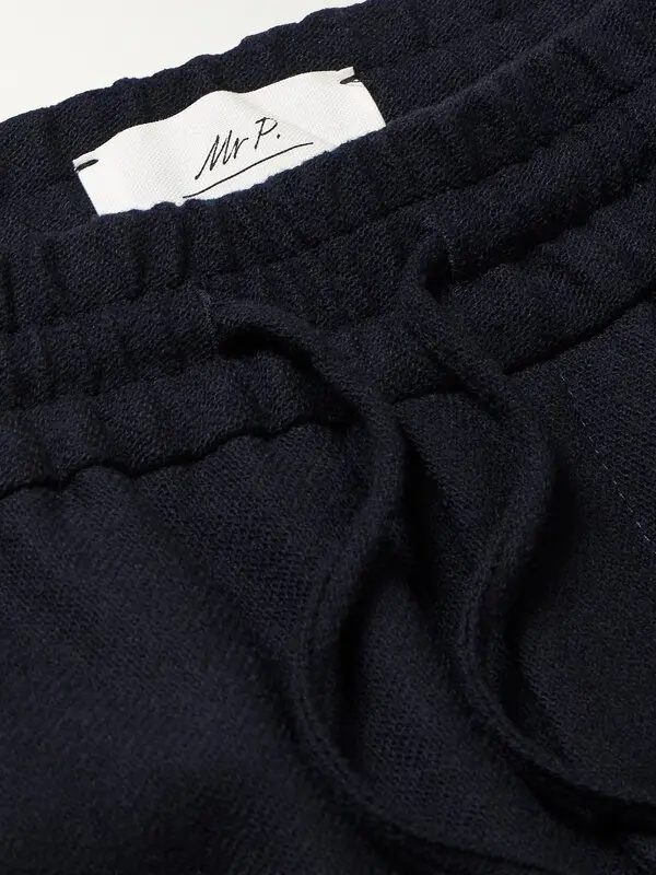Mr P. Tapered Virgin Wool-blend Sweatpants