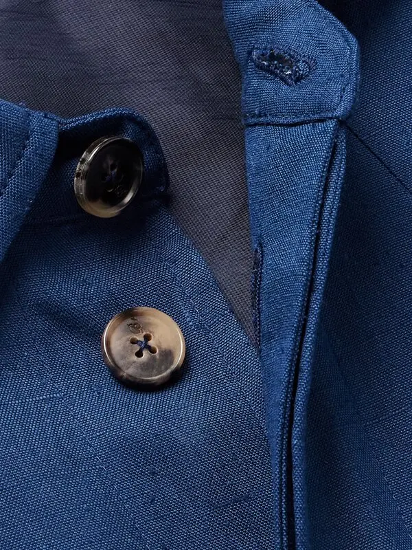 UMIT BENAN Explorer Slub Linen Shirt Jacket
