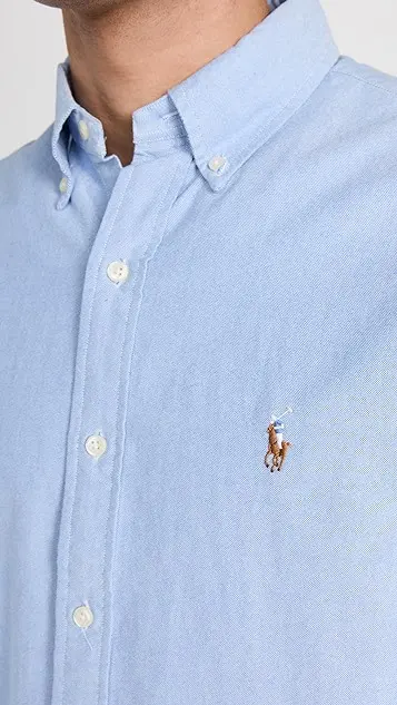 Polo Ralph Lauren Classic Fit Iconic Oxford Shirt - Blue