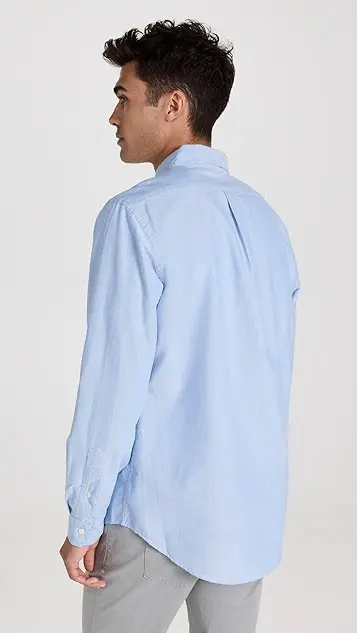 Polo Ralph Lauren Classic Fit Iconic Oxford Shirt - Blue