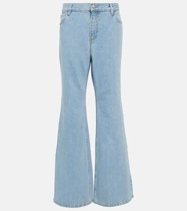 Magda Butrym High-rise Flared Jeans - Blue