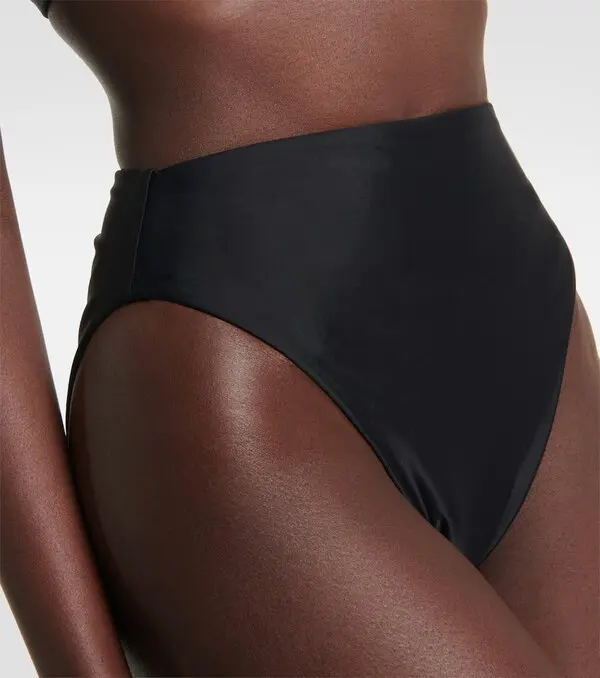Jade Swim Incline Bikini Bottom - Black