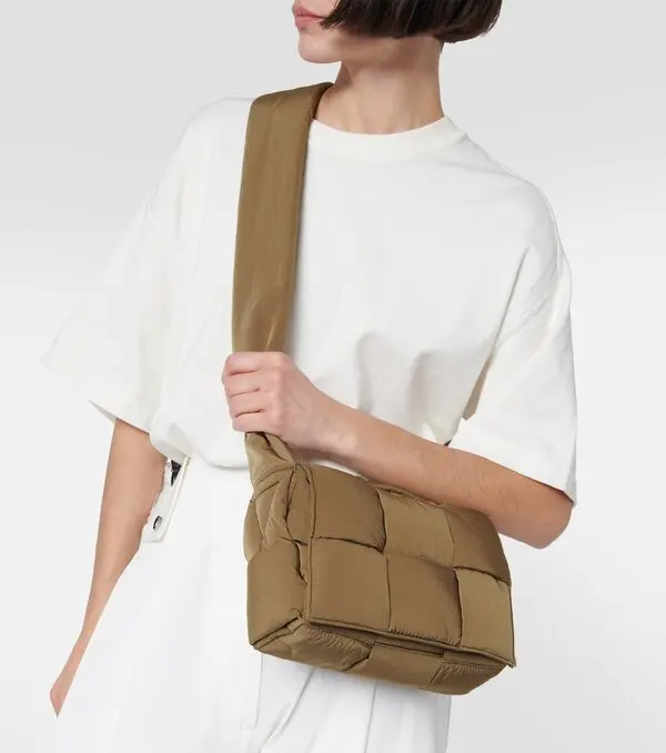Bottega Veneta Padded Tech Cassette Small Shoulder Bag