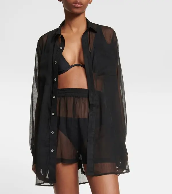 Jade Swim Mika Shirt - Black