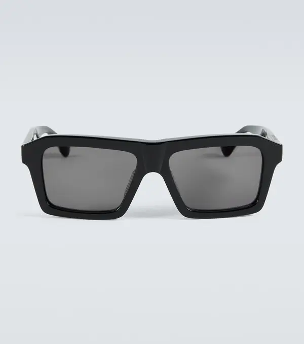 Bottega Veneta Rectangular Sunglasses - Black