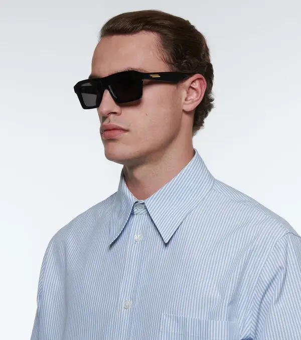 Bottega Veneta Rectangular Sunglasses