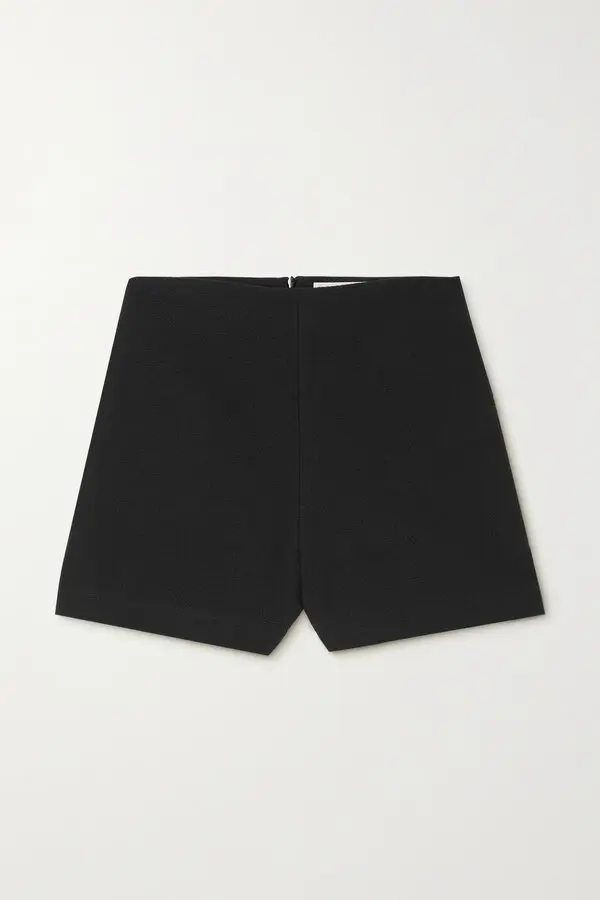 Lisa Marie Fernandez Net Sustain Cotton-blend Bouclé Shorts