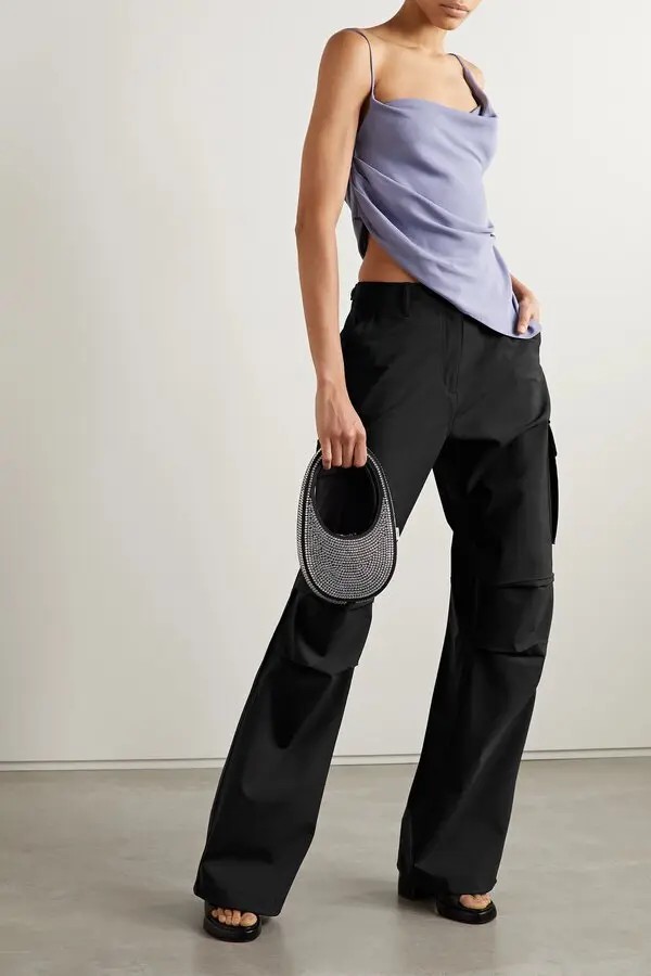 Coperni Poplin Straight-leg Cargo Pants