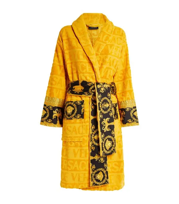 Versace Baroque Robe - Gold