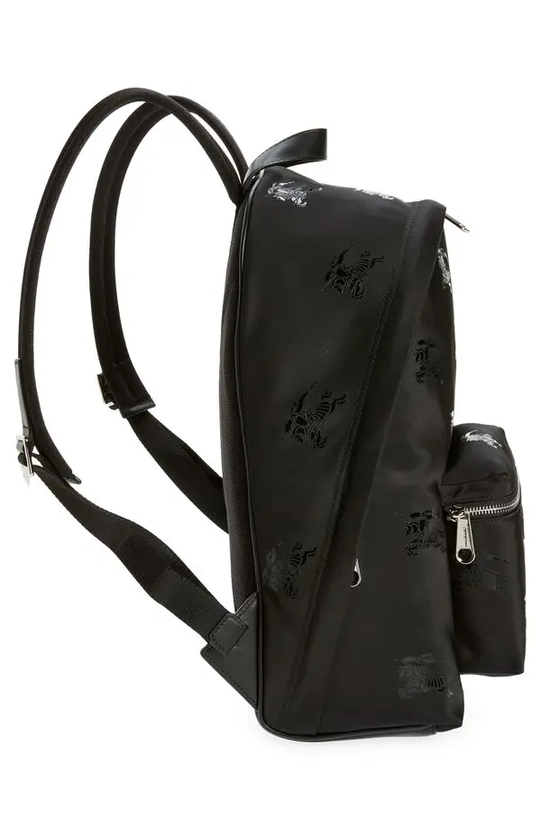 Burberry Jett Equestrian Knight Nylon Backpack