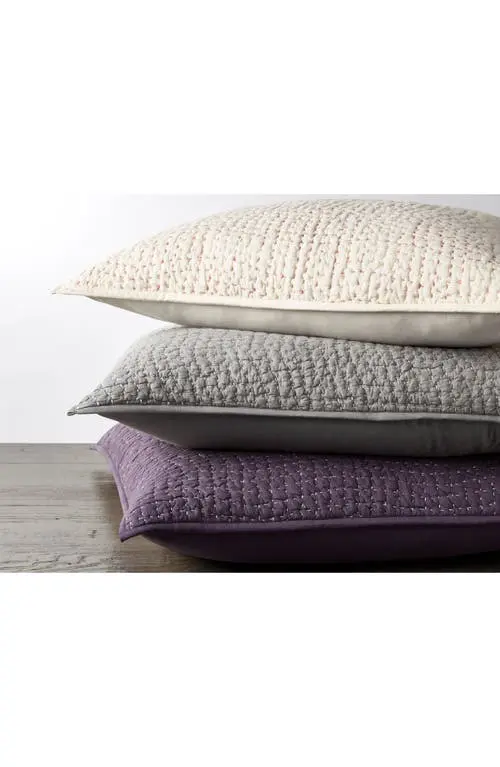 COYUCHI Hand Stitched Organic Cotton Sham - Undyed