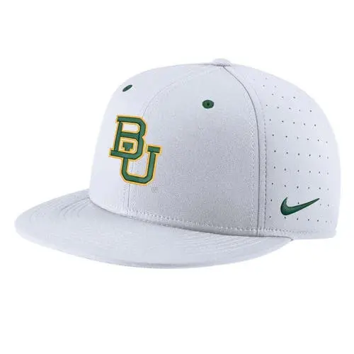Nike Baylor Bears Aero True Baseball Performance Fitted Hat