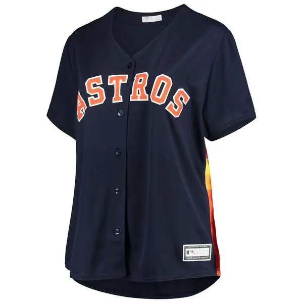 Profile Jose Altuve Houston Astros Alternate Replica Player Jersey
