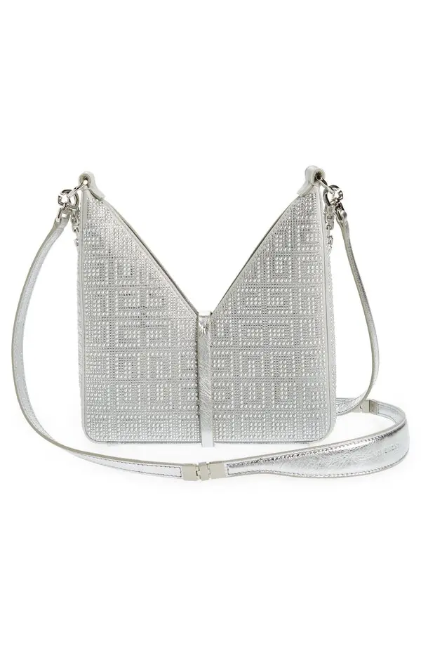 Givenchy Mini Cutout Crystal Embellished Shoulder Bag