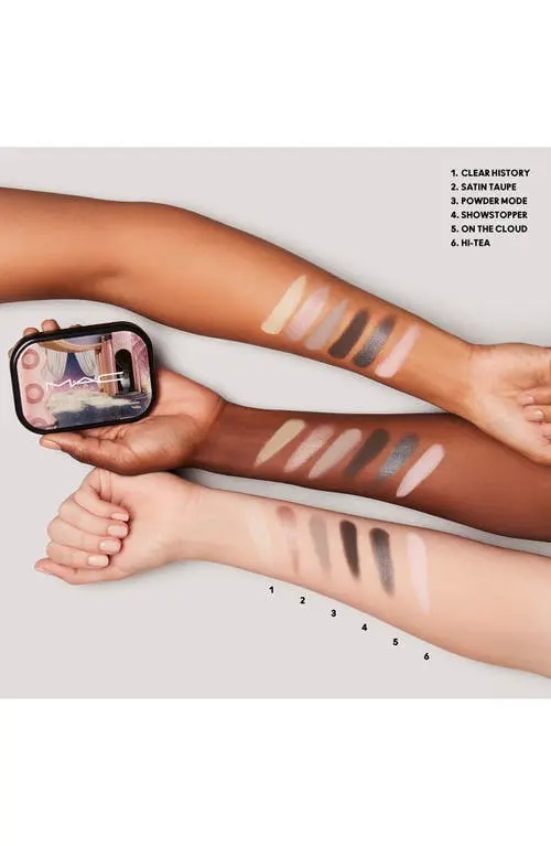 MAC COSMETICS Connect In Color 6-pan Eyeshadow Palette - Encrypted Kryptonite