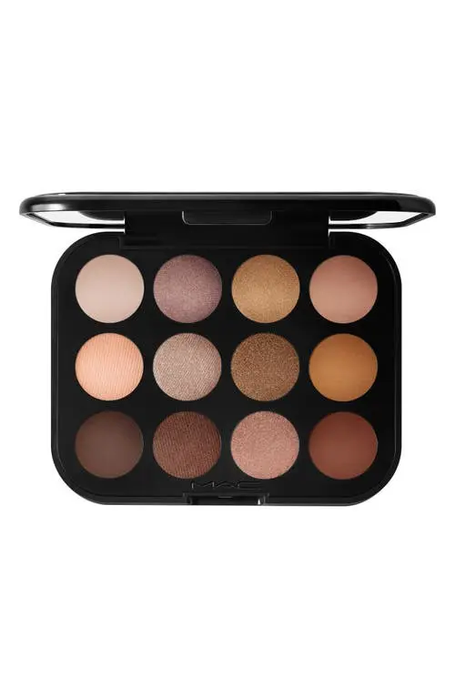 MAC COSMETICS Connect In Color 12-pan Eyeshadow Palette - Unfiltered Nudes