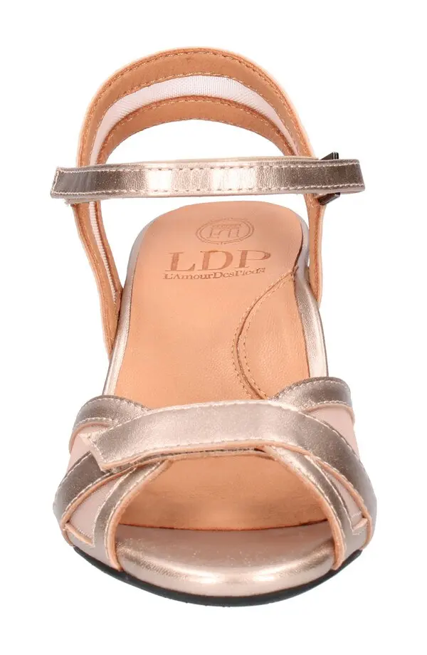 L'AMOUR DES PIEDS Mahiya Sandal - Champagne
