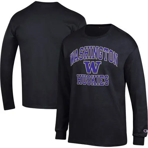 Champion Washington Huskies High Motor Long Sleeve T-shirt